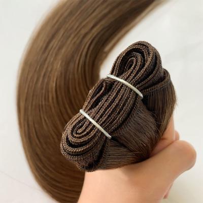 Cina Cuticule a doppio disegno allineata Ombre Color Machine Weft Hair Extensions Capelli umani 100g/pacco in vendita