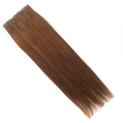 Cina Estensioni di capelli umani russi a doppio disegno da 20 pollici. Estensioni di capelli a nastro personalizzate. in vendita