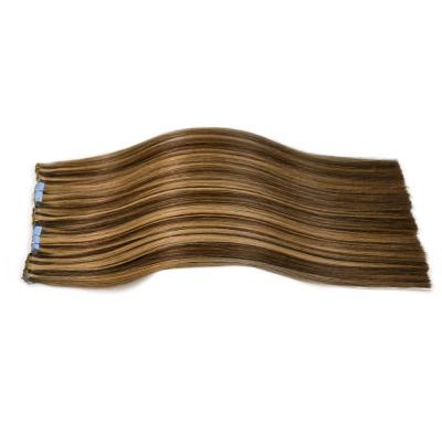 Cina Nastro in 100 capelli umani doppiamente disegnati Russian Remi Hair Extens 14A Grade per il mercato finale in vendita