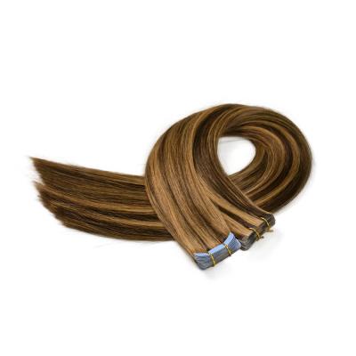 Cina Nastro in 100 capelli umani doppiamente disegnati Russian Remi Hair Extens 14A Grade per il mercato finale in vendita