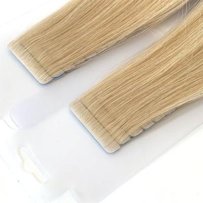 Cina Invisibile Nastro di capelli senza cuciture Estensioni di capelli della cuticule russa Nastro iniettato nei capelli in vendita