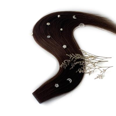 Cina Tela per capelli brasiliani a doppio disegno con cuticule sottile allineata in estensioni senza perdita in vendita