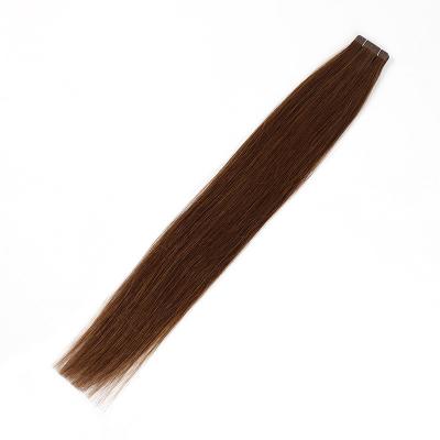 Cina 100% capelli umani Silky Straight Extensions Venditore Colore naturale Nastro europeo in capelli Remy in vendita