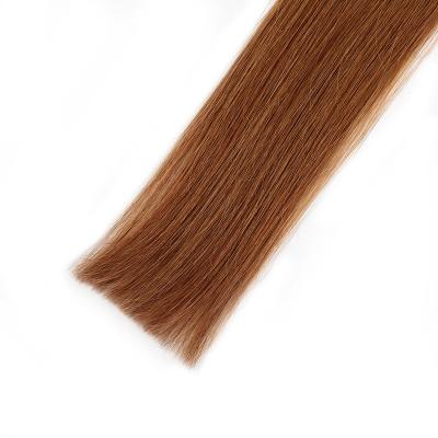 Cina 100% capelli umani Silky Straight Extensions Venditore Colore naturale Nastro europeo in capelli Remy in vendita