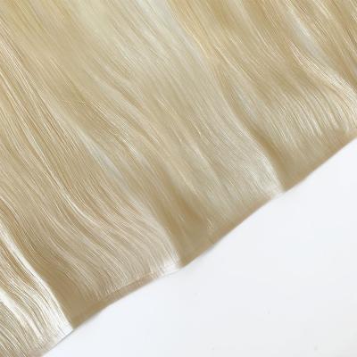 Cina Pagamento completo Multicolore doppio disegnato Remy capelli umani senza cuciture PU pelle trama estensione dei capelli in vendita