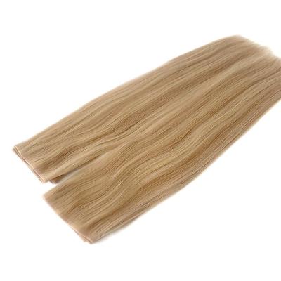 Cina PW-24268 US Estensione della trama cutanea con buchi Cuticule allineata Capelli vergini grezzi Xo Trama a buchi in vendita