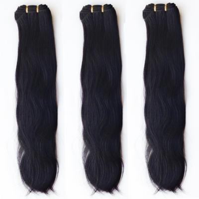 Cina 100 g/imballaggio Remy Hair Weft 100% non lavorato, capelli indiani grezzi cuticule capelli allineati in vendita