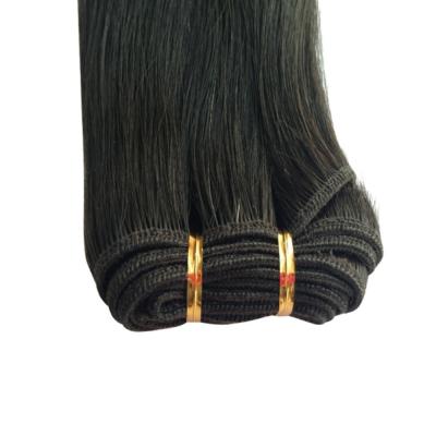 Cina 100 g/imballaggio Remy Hair Weft 100% non lavorato, capelli indiani grezzi cuticule capelli allineati in vendita