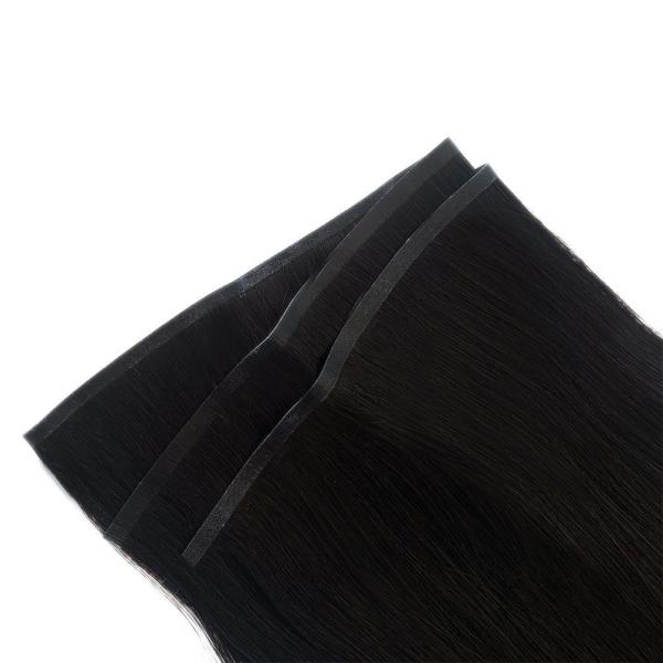 Quality Double Drawn Blonde European Virgin Skin Weft Human Hair Seamless Skin Brazilian for sale