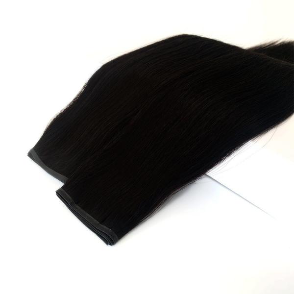 Quality Double Drawn Blonde European Virgin Skin Weft Human Hair Seamless Skin Brazilian for sale