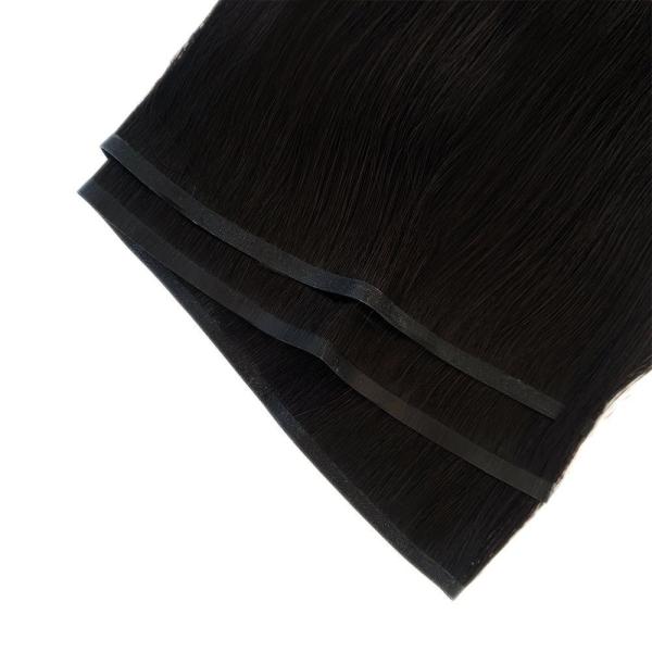 Quality Double Drawn Blonde European Virgin Skin Weft Human Hair Seamless Skin Brazilian for sale