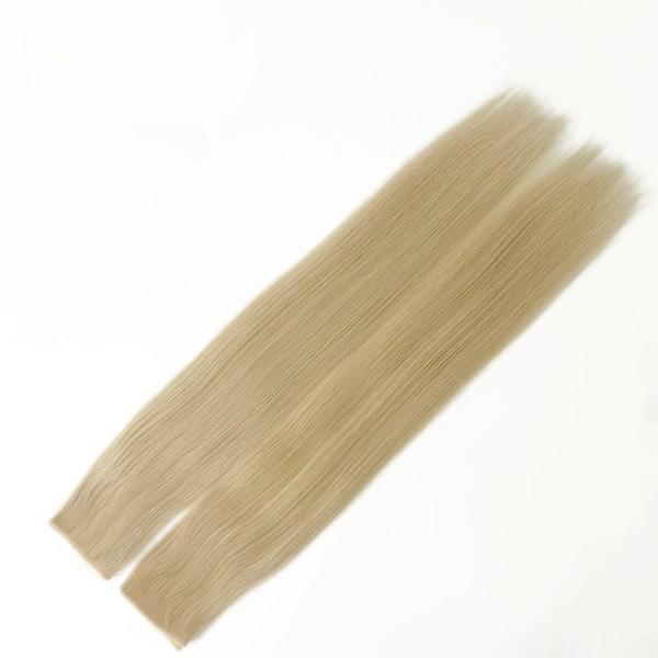 Quality Small Hole PU Seamless Tape Hair Skin Weft Double Drawn Extensions 50cm Package Size for sale