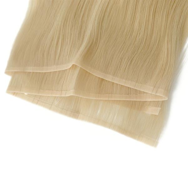 Quality Small Hole PU Seamless Tape Hair Skin Weft Double Drawn Extensions 50cm Package for sale
