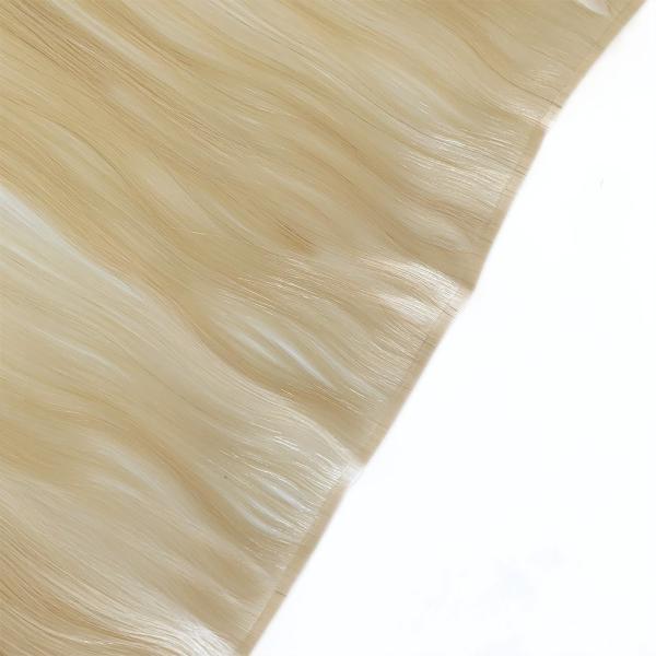 Quality Design Customized PU Skin Hair Weft Hand Tied Mini Flat Weft for Salon for sale