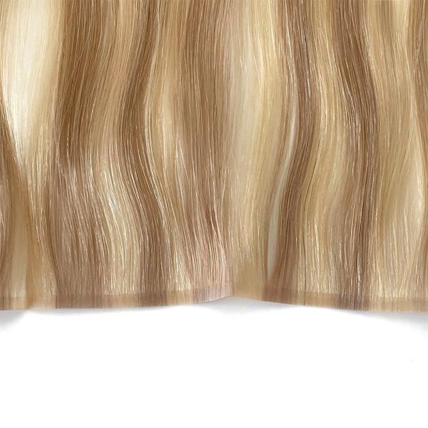 Quality Raw Hair Extensions 100% Human Hair Double Drawn PU Skin Weft Invisible PU Hair for sale