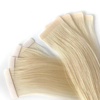 China Double Drawn Blonde Human Tape Hair Extension Hair Vendors with Estimated Delivery Time for sale