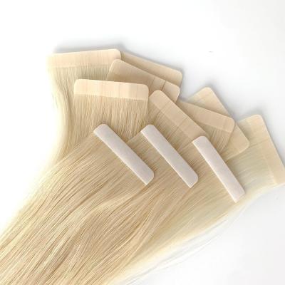 China European Grade 12A Unprocessed Tape Ins Raw Double Drawn Virgin Remy 100 Human Hair Extension for sale