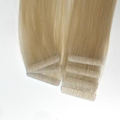 Cina Richiesta personalizzata 100% di nastro invisibile in estensioni di capelli vergine europea russa in vendita