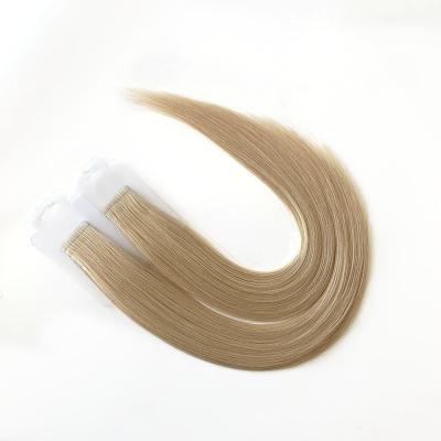 Cina Richiesta personalizzata 100% di nastro invisibile in estensioni di capelli vergine europea russa in vendita