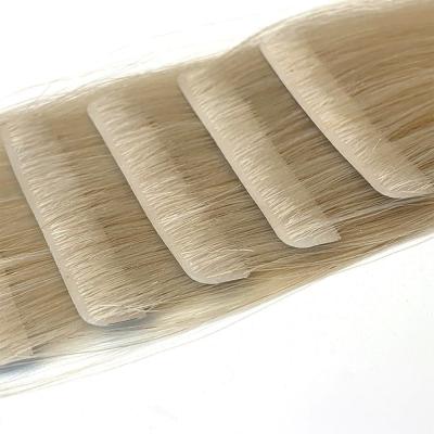 Cina Richiesta personalizzata 100% di nastro invisibile in estensioni di capelli vergine europea russa in vendita