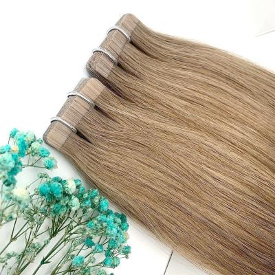 Cina 20 pollici di doppio disegno di nastro grezzo estensioni di capelli senza perdita 20 pollici di doppio capello in vendita