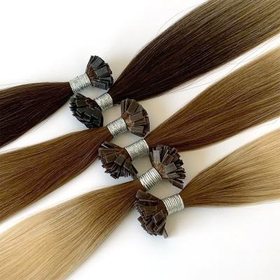 Cina Capelli umani a doppio disegno, estensioni di cheratina a punta piatta, capelli vergini sani al 100% in vendita
