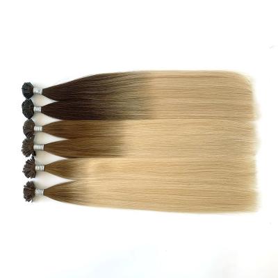 Cina Capelli umani a doppio disegno, estensioni di cheratina a punta piatta, capelli vergini sani al 100% in vendita