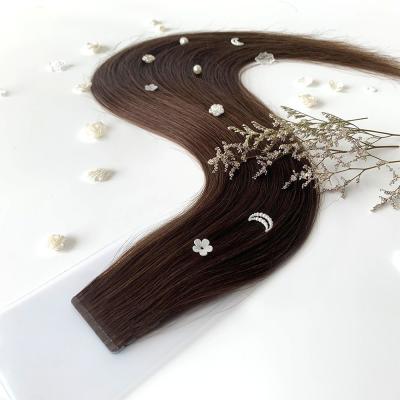 Cina Estensioni di capelli con nastro invisibile senza cuciture Stick Capelli brasiliani pre-connessi in vendita