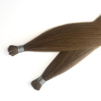 Cina Capelli peruviani I punta cuticule allineate Estensioni di capelli doppio disegno rapporto Nessun groviglio in vendita
