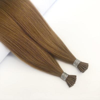Cina Capelli peruviani I punta cuticule allineate Estensioni di capelli doppio disegno rapporto Nessun groviglio in vendita