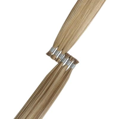 China Dubbel getrokken Remy Keratine Haarverlenging I Tip Micro Links Haarverlengingen gegarandeerd Te koop