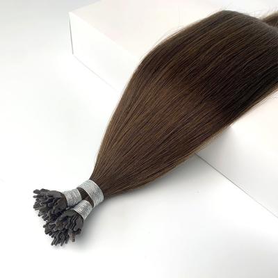 China Y Tip Jet Black Natural Color Vietnamese Hair Keratin Extensions 12-28 Inch Length for sale