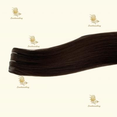 Cina USA Customized russo doppia cuticule allineata capelli Invisibile iniezione PU nastro trama in vendita