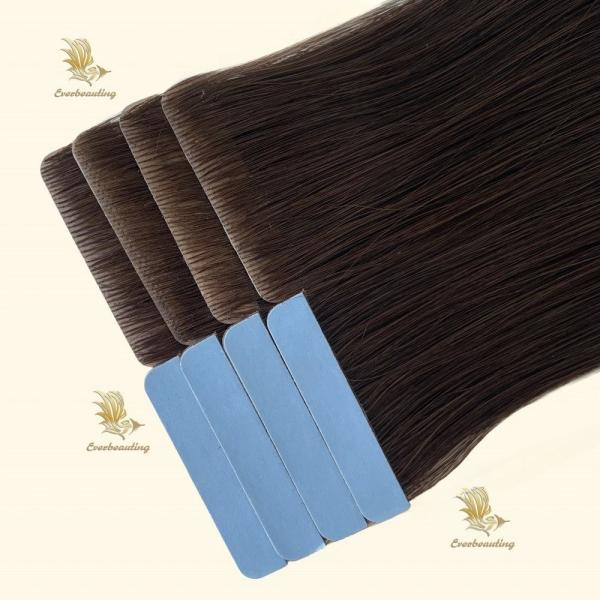 Quality Initial Payment Russian Invisible Hair Double Drawn Remy Tape in Human Hair Extension for sale