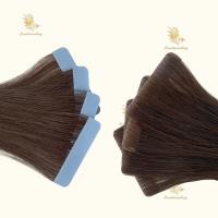 Quality Muti-Color Double Drawn European Genius Tape in Hair Extensions 100human Hair for sale