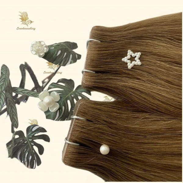 Quality 20inch Invisible Tape 100% Virgin Remy Human Hair Double Drawn Tape in Hair for sale