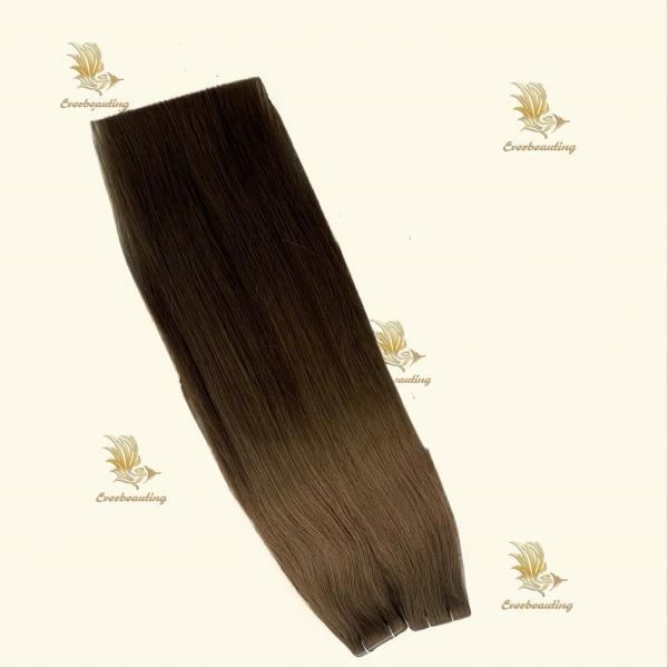 Quality 20inch Invisible Tape 100% Virgin Remy Human Hair Double Drawn Tape in Hair for sale