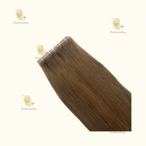 Quality 20inch Invisible Tape 100% Virgin Remy Human Hair Double Drawn Tape in Hair for sale