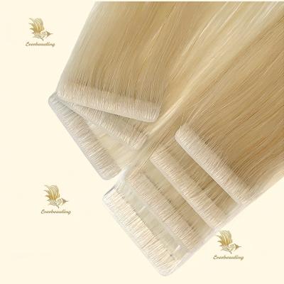 Quality Unprocessed Human Hair Double Drawn European Seamless Hair Extension with for sale