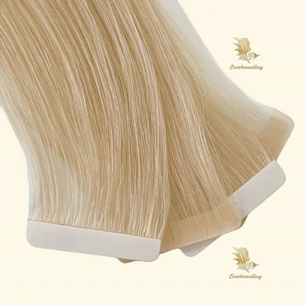 Quality Unprocessed Human Hair Double Drawn European Seamless Hair Extension with for sale