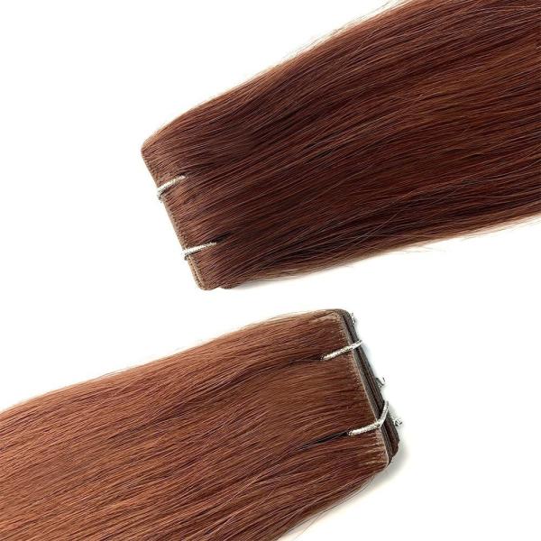 Quality Remy Hair Cambodian Hair Vendor Dark Color Bone Straight Hair Invisi Tape in for sale