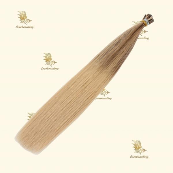 Quality 2024 Popular Balayage Colors Double Drawn Keratin I Tip Hair Extensions for Remy Hair for sale