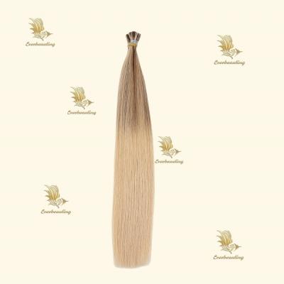 Quality 2024 Popular Balayage Colors Double Drawn Keratin I Tip Hair Extensions for Remy for sale