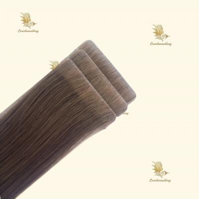 Cina Nastro di stile pre-connesso Nastro invisibile Estensioni di capelli umani con estremità spesse e senza cuciture in vendita