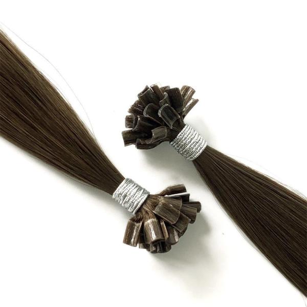 Quality Double Drawn Ratio Pre Bonded Keratin Hair Extensions 1g/strand U/Nail Tip Remy Human Hair for sale