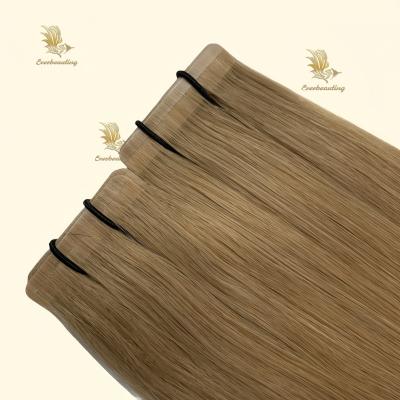 中国 人髪の延長用 双引く 透明 スリム皮膚 PUシームレス 販売のため