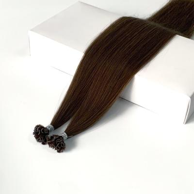 중국 50cm*8cm*3cm 패키지 사이즈 처녀 빛나는 자연 U-Tip 케라틴 헤어 확장 판매용