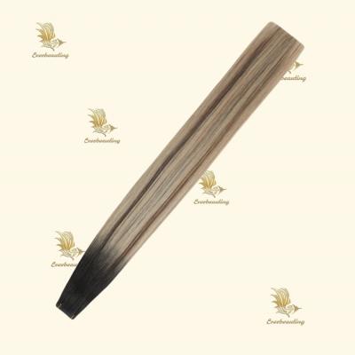 China 100% menselijk haar Remy Virgin Russian Tape in Hair Extensions Straight Style Geen Verlies Te koop