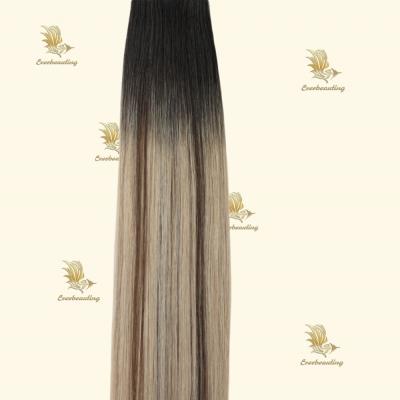 China 100% menselijk haar Remy Virgin Russian Tape in Hair Extensions Straight Style Geen Verlies Te koop