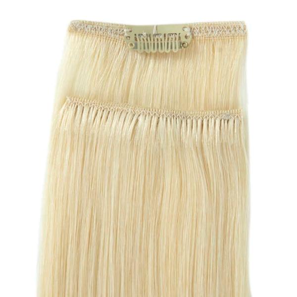 Quality 100% Human Hair Clip Ins Blonde Color 30 Day Return refunds Clip-in Hair for sale
